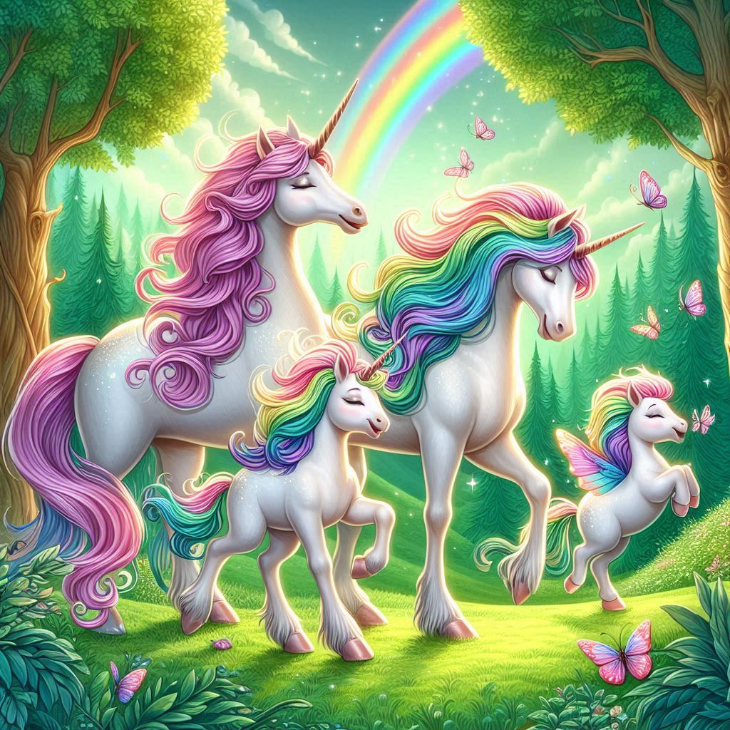The Traveling Unicorn Family: Exploring the Lands – Unicorn Magic World